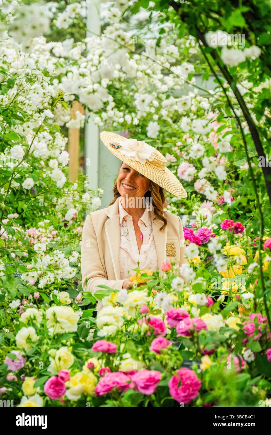 London, UK. 19th May, 2025. August Bernstein visit David Austin Roses ...