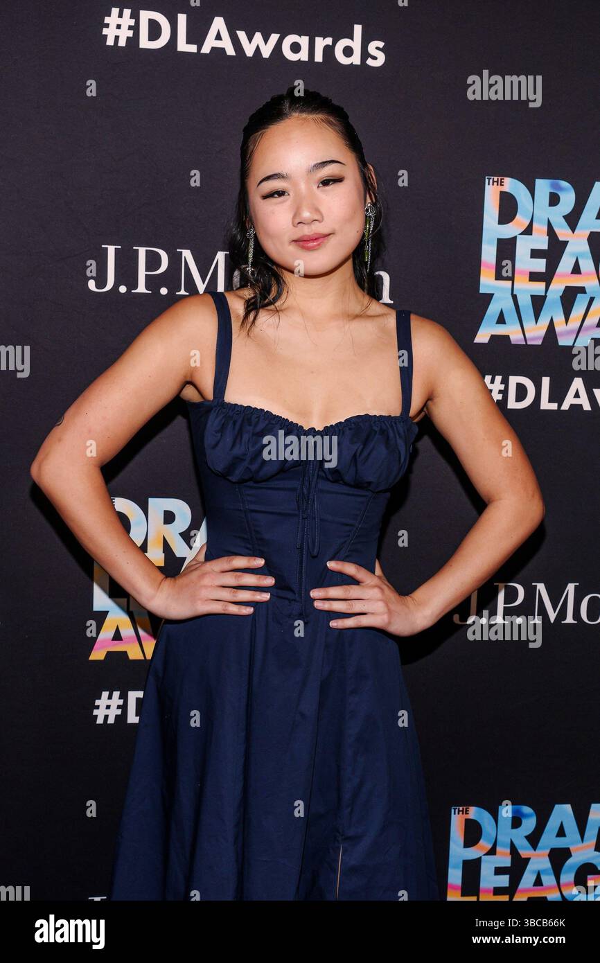 Ny. 16th May, 2025. Helen J Shen at arrivals for The 2025 Drama League ...