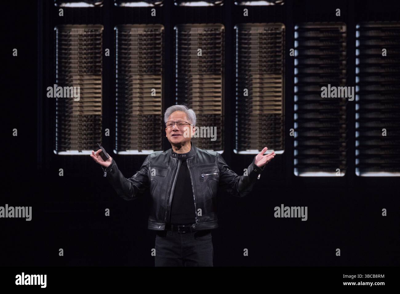 Nvidia Founder, President and CEO Jensen Huang delivers his keynote ...