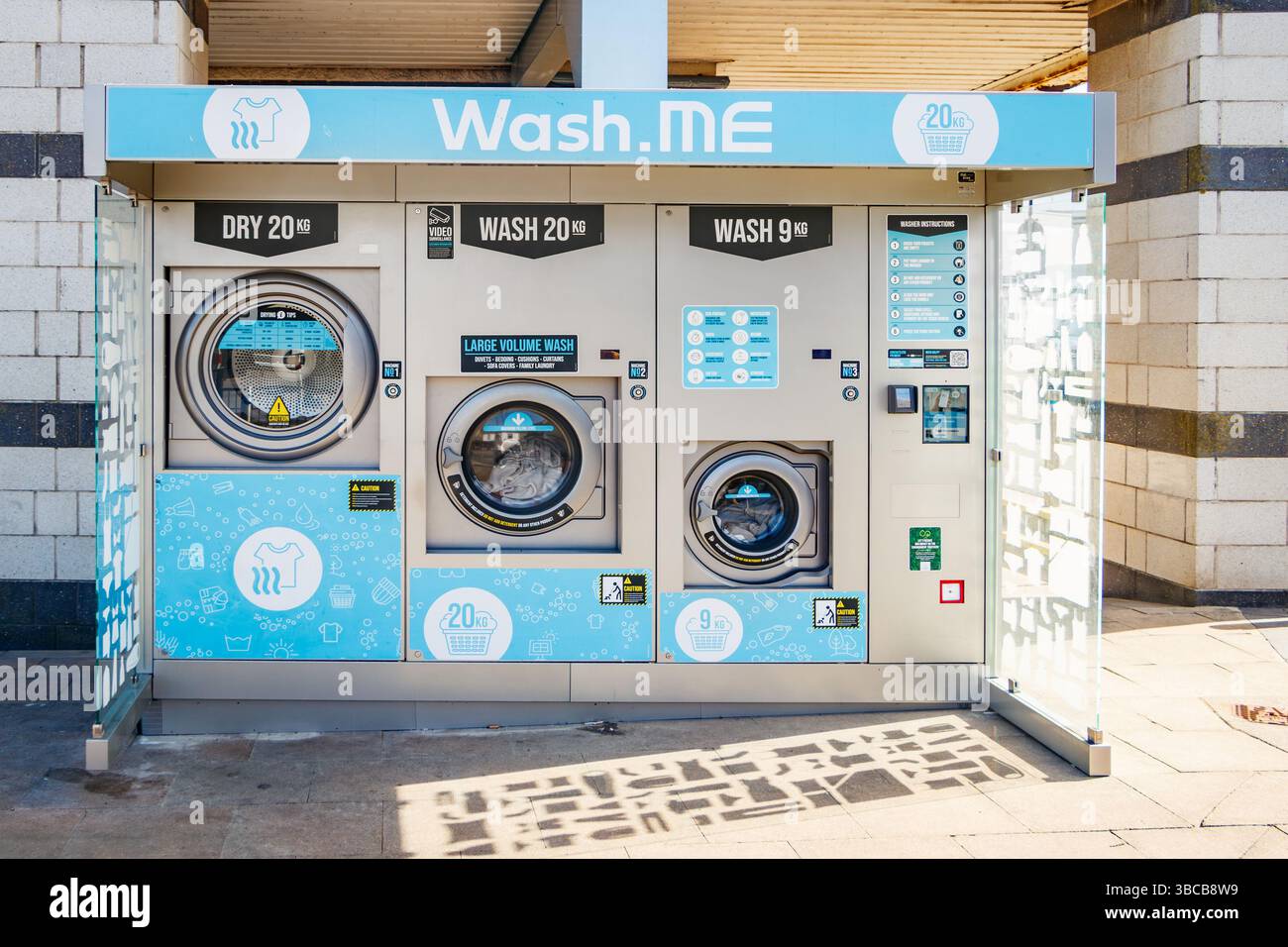 outdoor washing machines and tumble drier in Seaham Northumberland Uk ...
