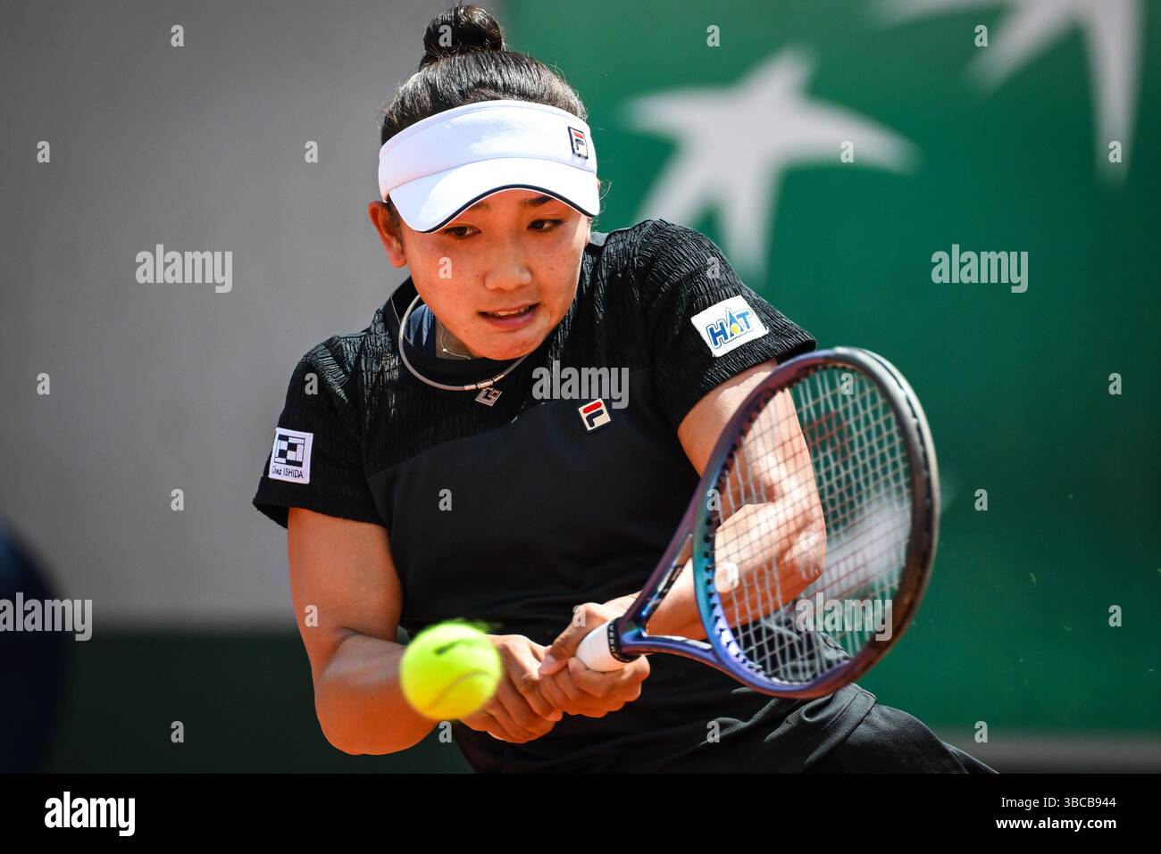 Paris, France. 19th May, 2025. Kyoka OKAMURA of Japan during the first ...