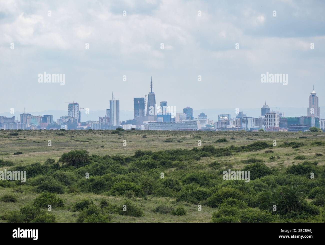 Nairobi. 16th May, 2025. This photo taken on May 16, 2025 shows a view ...