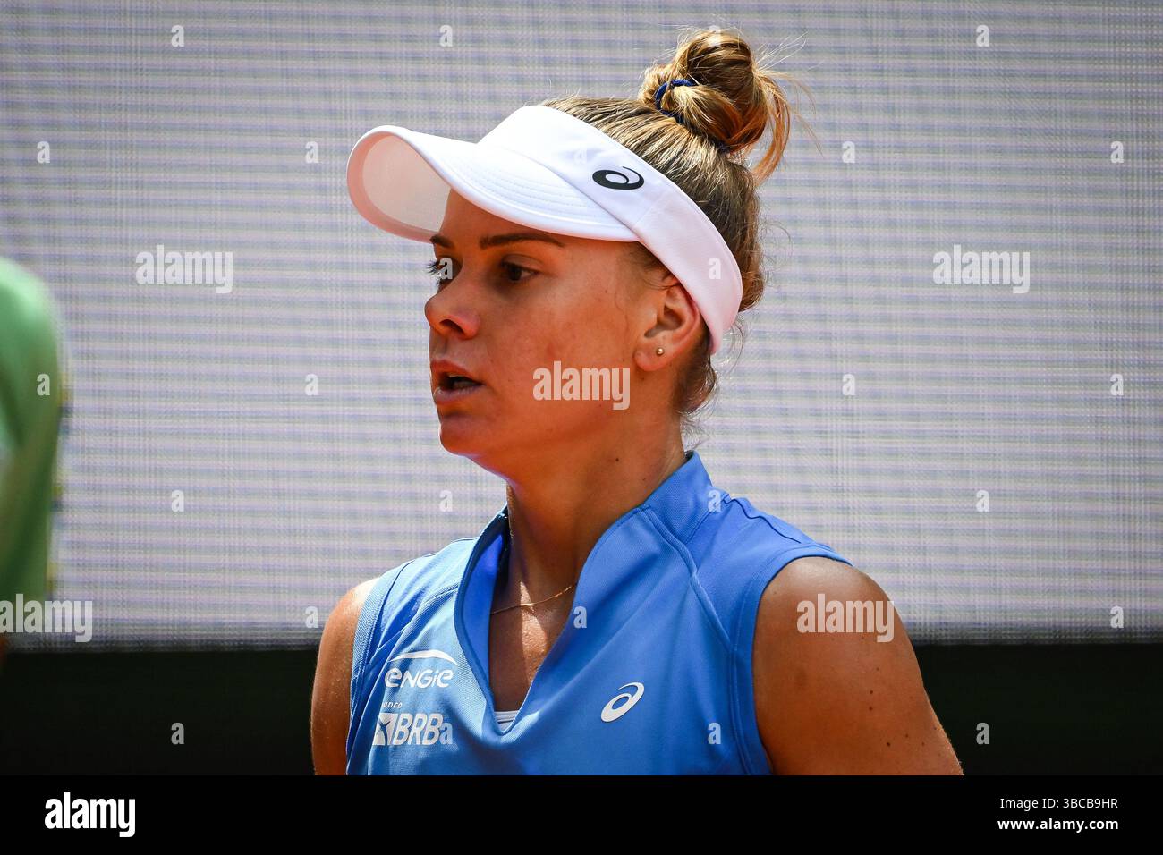 Laura PIGOSSI of Brazil during the first qualifying day of the Roland ...