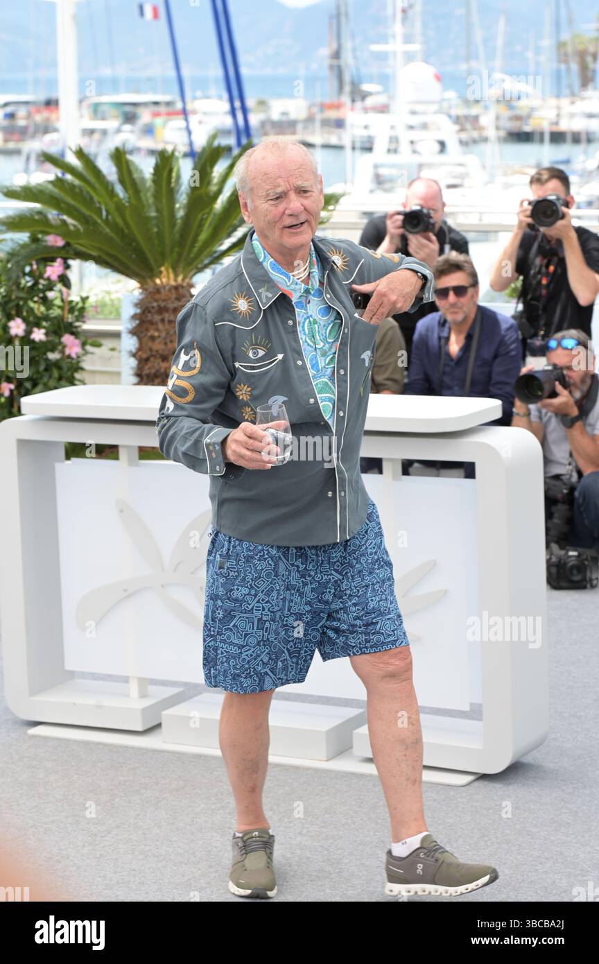Cannes, France. 19th May 2025. Bill Murray attends The Phoenician ...
