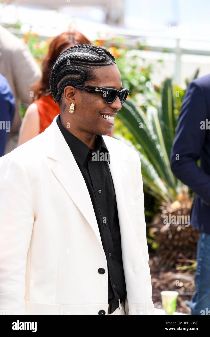 ASAP Rocky 78th Cannes Film Festival Photocall of the movie -Highest 2 ...