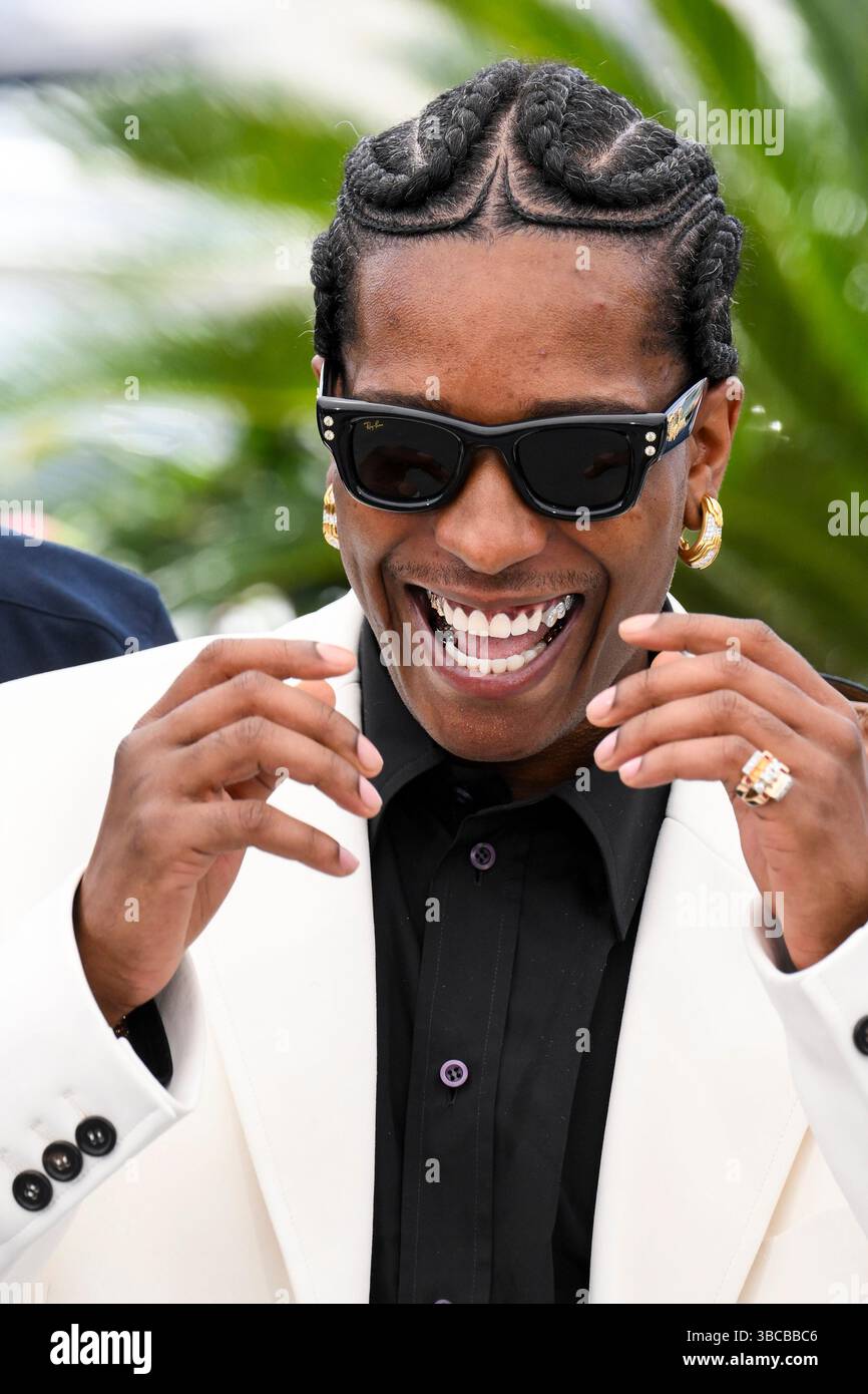 ASAP Rocky 78th Cannes Film Festival Photocall of the movie -Highest 2 ...