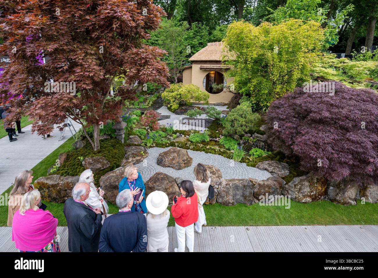 London, UK. 19 May 2025. A general view of Cha No Niwa – Japanese Tea ...
