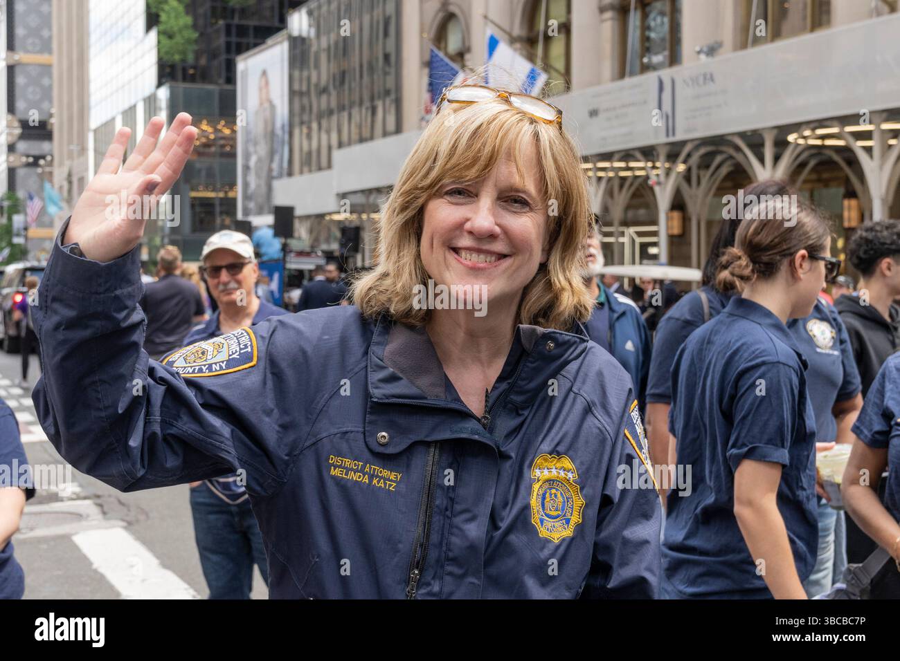 Queens District Attorney Melinda Katz attends Israeli Day parade on ...