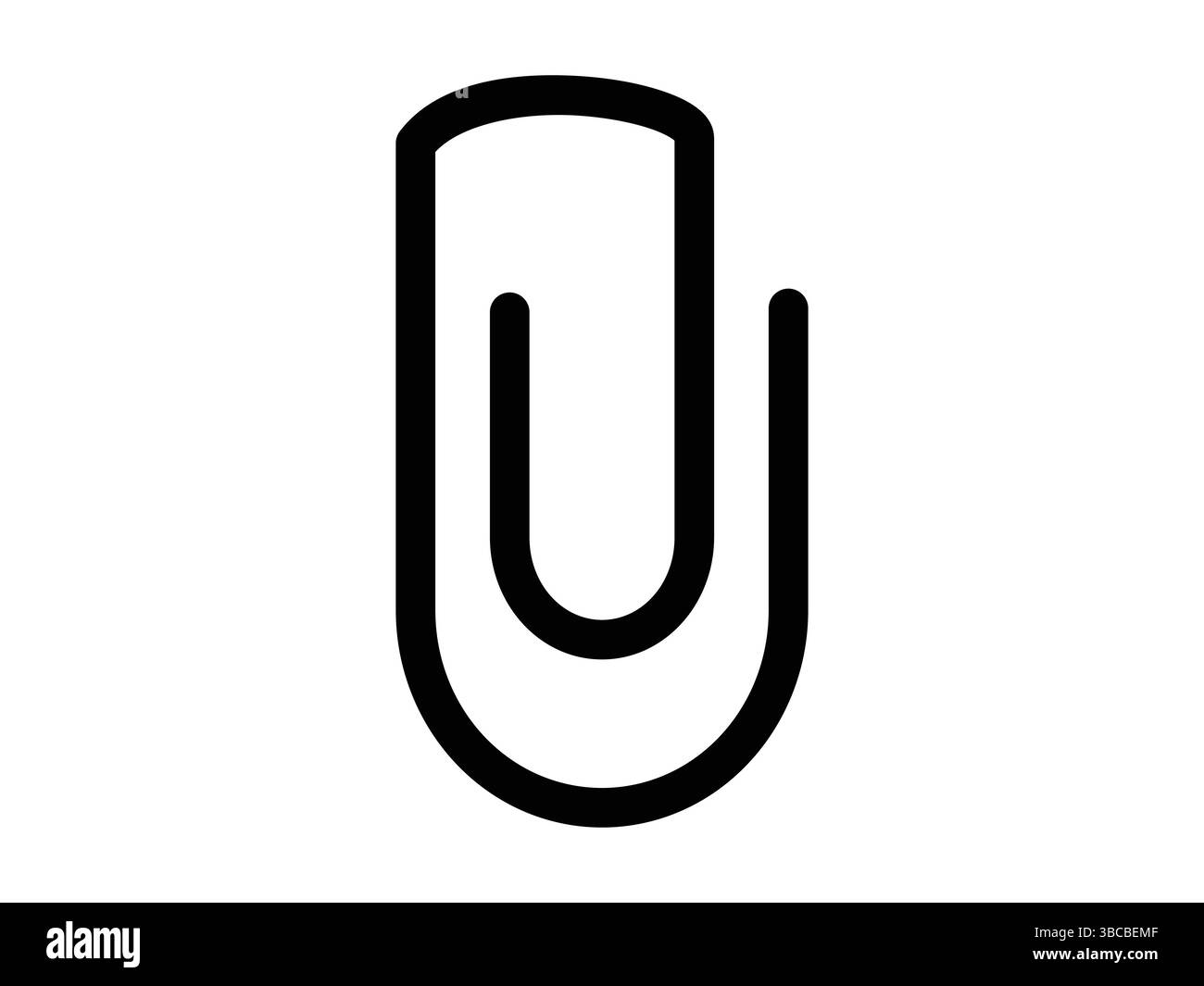 Paperclip Icon Vector Illustration Design Stock Vector Image & Art - Alamy