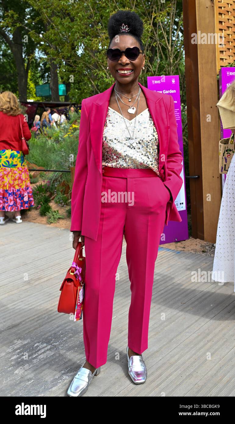 London, UK. 19th May, 2025. Baroness Dame Floella Benjamin at the RHS ...