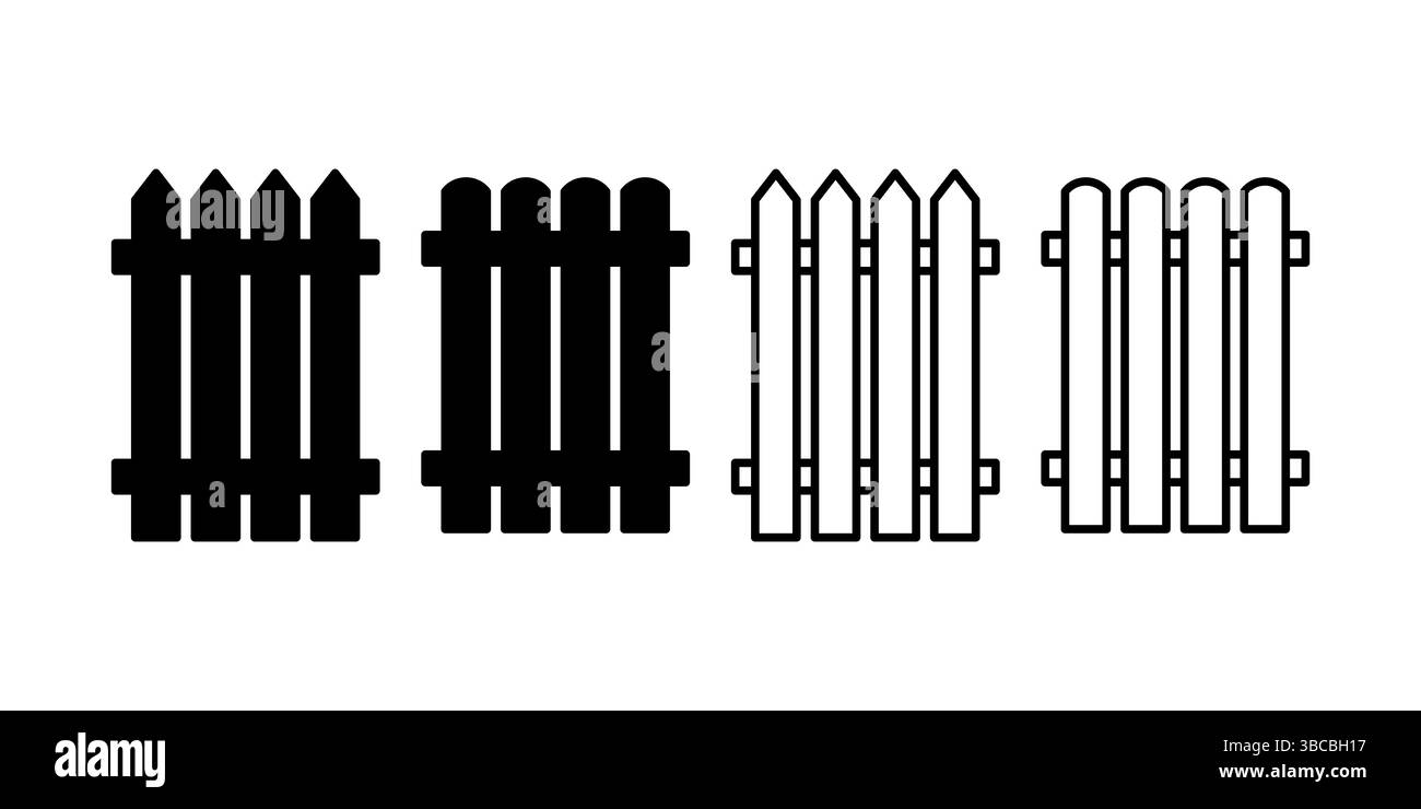 Border gate icon simple Cut Out Stock Images & Pictures - Alamy