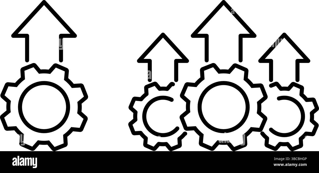 Operational excellence icon simple design Stock Vector Image & Art - Alamy