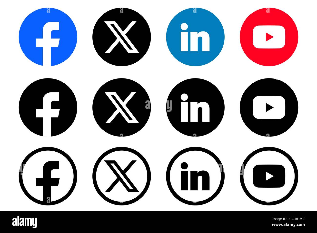 Linkedin in social media Cut Out Stock Images & Pictures - Alamy