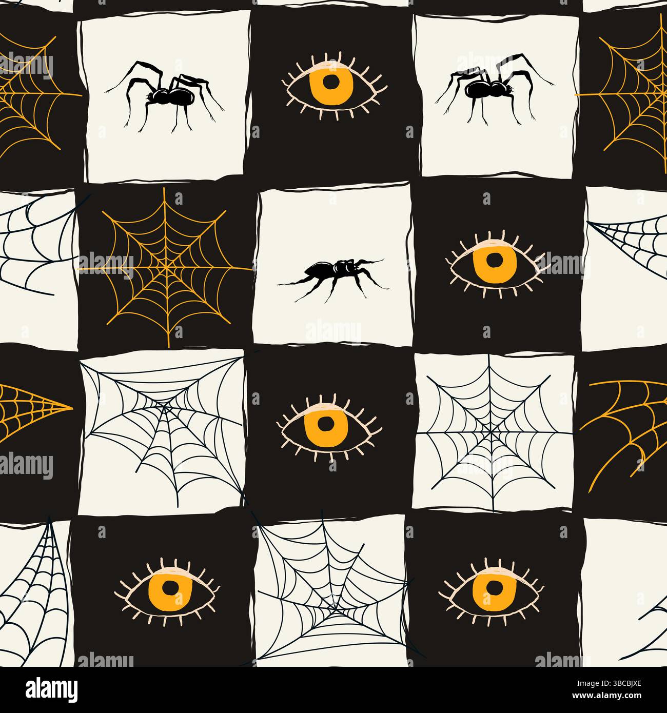 Insect bug arachnid eyes Stock Vector Images - Alamy