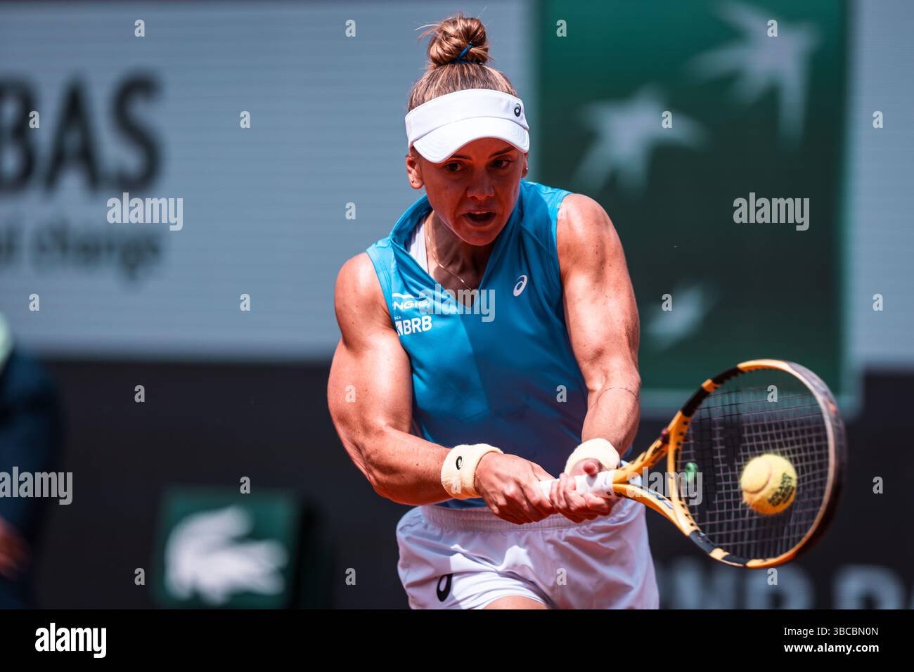 Laura Pigossi of Brasil during the first qualifying day of the Roland ...