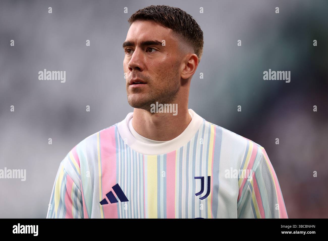 Torino, Italy. 18th May, 2025. Dusan Vlahovic of Juventus Fc during ...