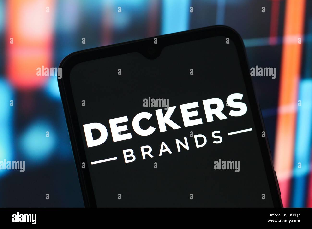 Canada. 19th May, 2025. In this photo illustration, the Deckers Outdoor ...