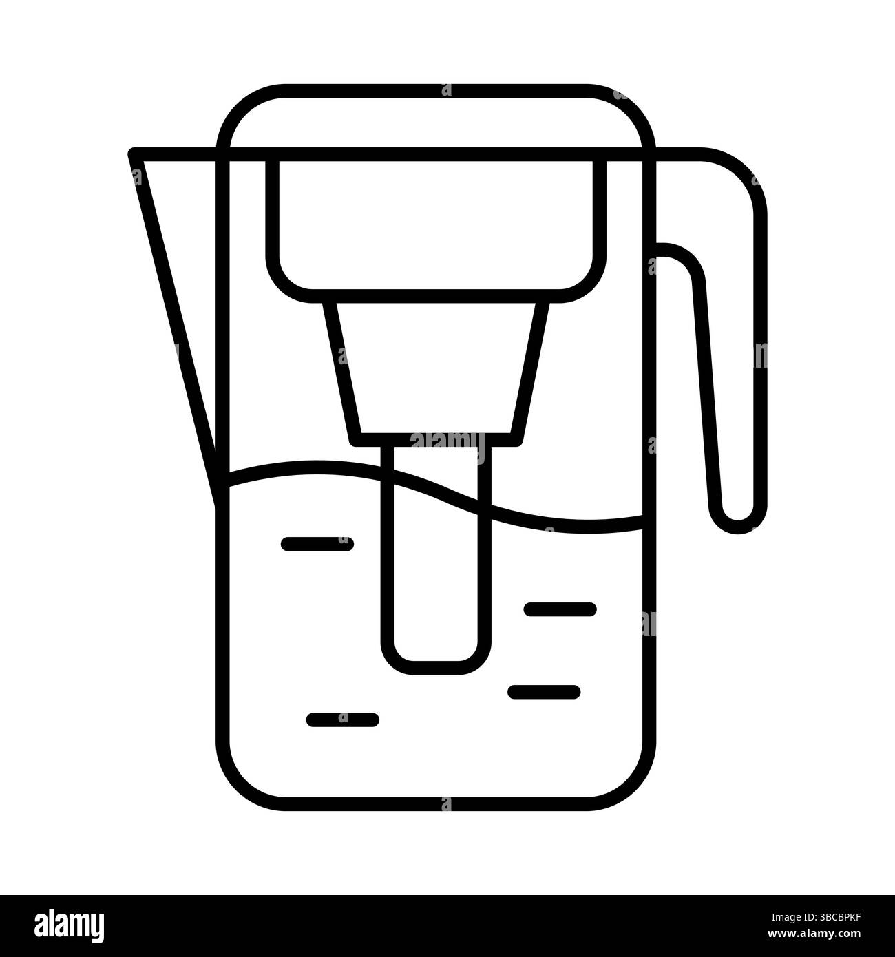 Natural water purification system Black and White Stock Photos & Images ...