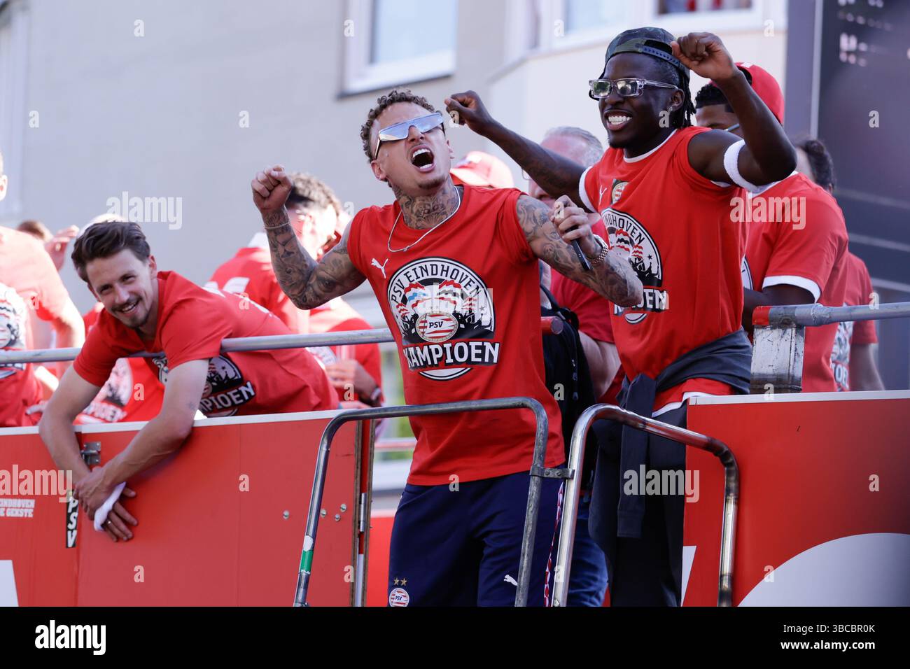 EINDHOVEN, 19-05-2025 , Philips Stadium / Stadhuisplein, Dutch football ...