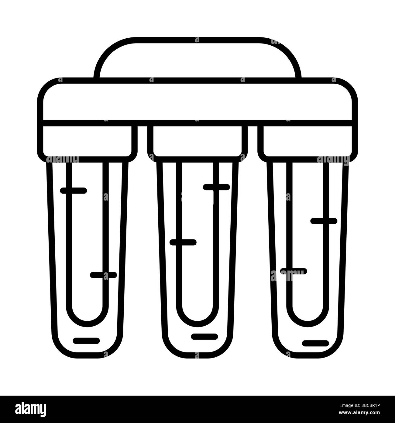 Water filter icon. Aqua or liquid thin line illustration Stock Vector ...