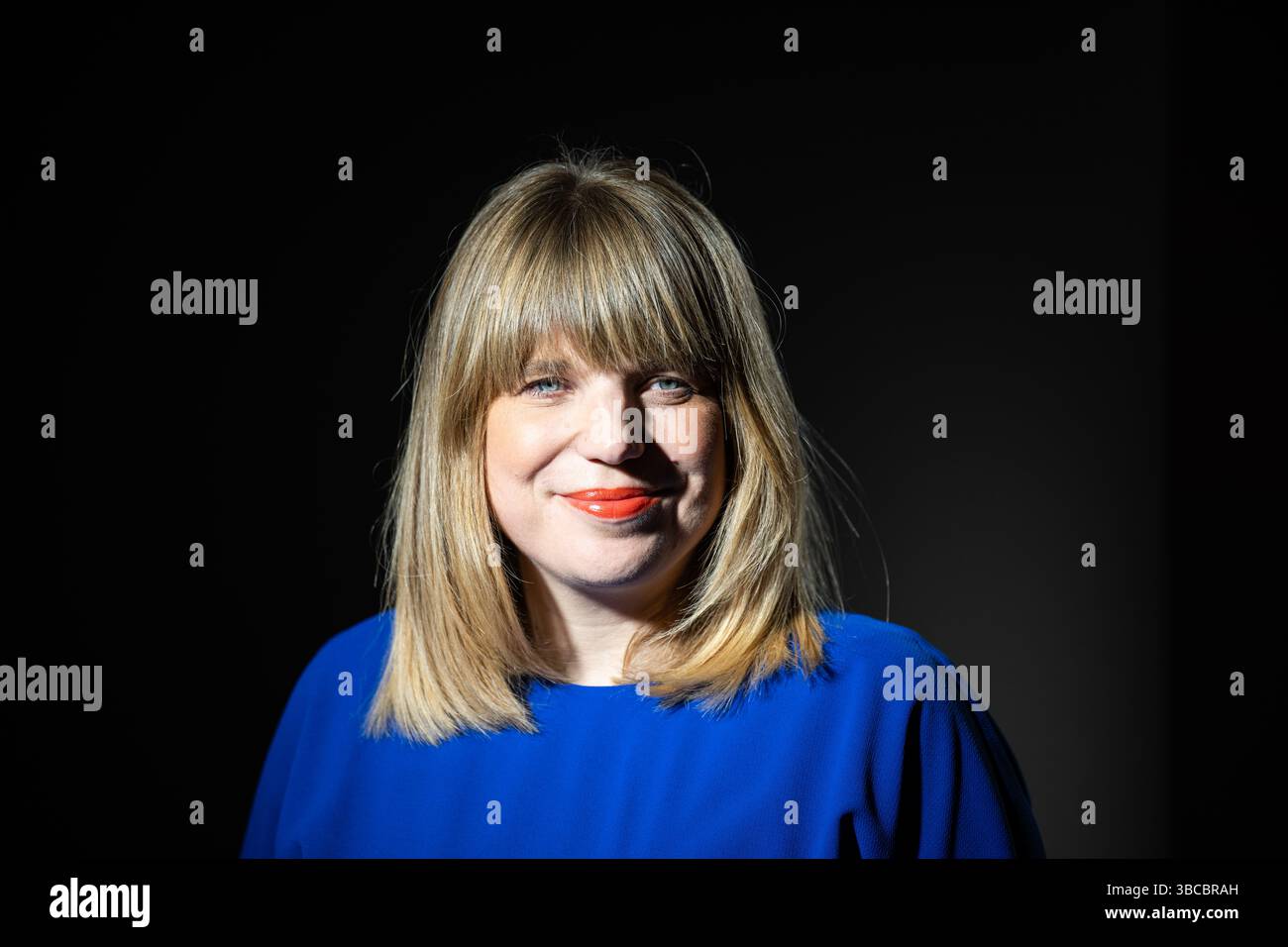 Berlin, Germany. 19th May, 2025. Hannah Suppa, journalist at the Leipziger Volkszeitung, poses ...