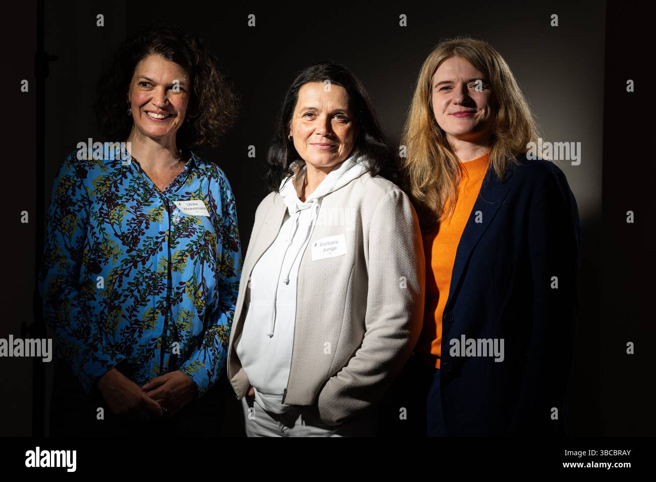 Berlin, Germany. 19th May, 2025. The taz journalists Ulrike Winkelmann ...