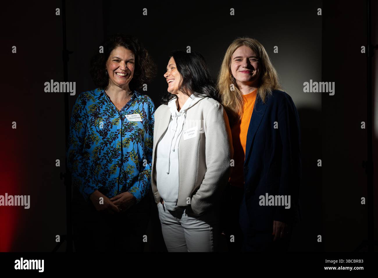 Berlin, Germany. 19th May, 2025. The taz journalists Ulrike Winkelmann ...