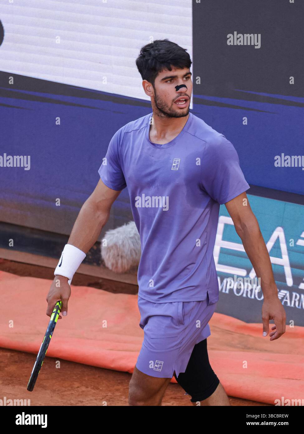 Rome, Italy. 19th May, 2025. Carlos Alcaraz portrait during ...