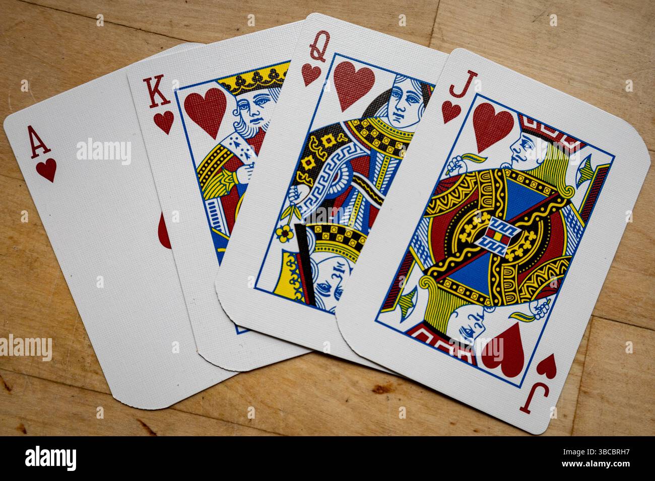 Four kings playing cards hi-res stock photography and images - Alamy
