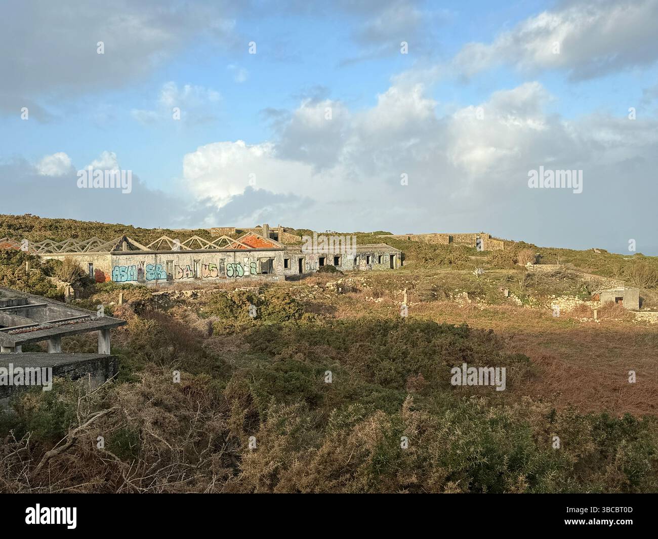 Ruined old barracks from hi-res stock photography and images - Alamy