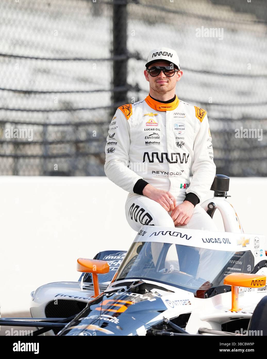 INDIANAPOLIS, IN - MAY 19: IndyCar driver and 3rd fastest qualifier ...