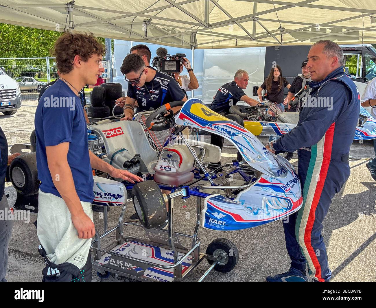 Migliaro, Ferrara, Italy. 19th May, 2025. The Formula One driver for ...