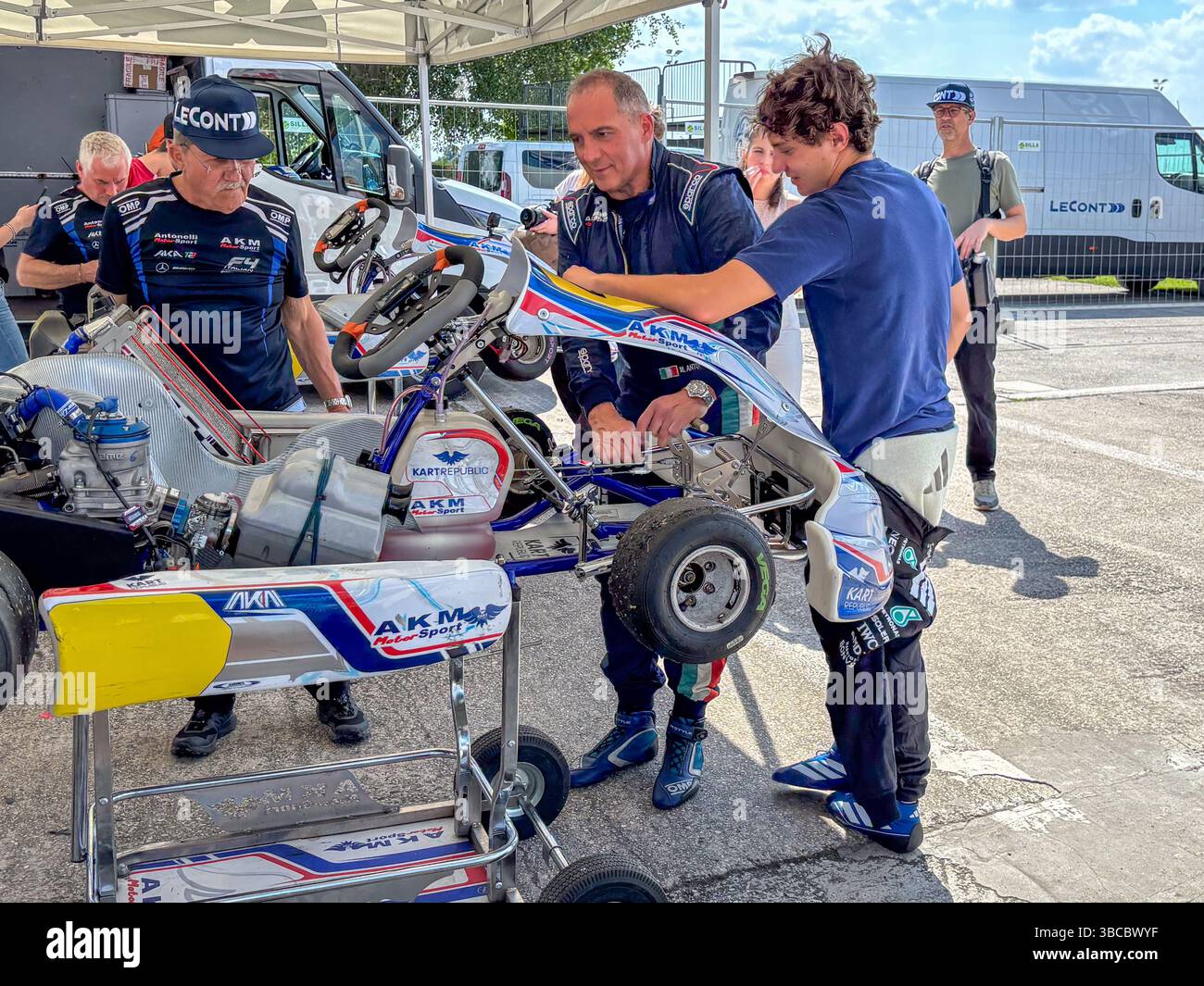 Migliaro, Ferrara, Italy. 19th May, 2025. The Formula One driver for ...