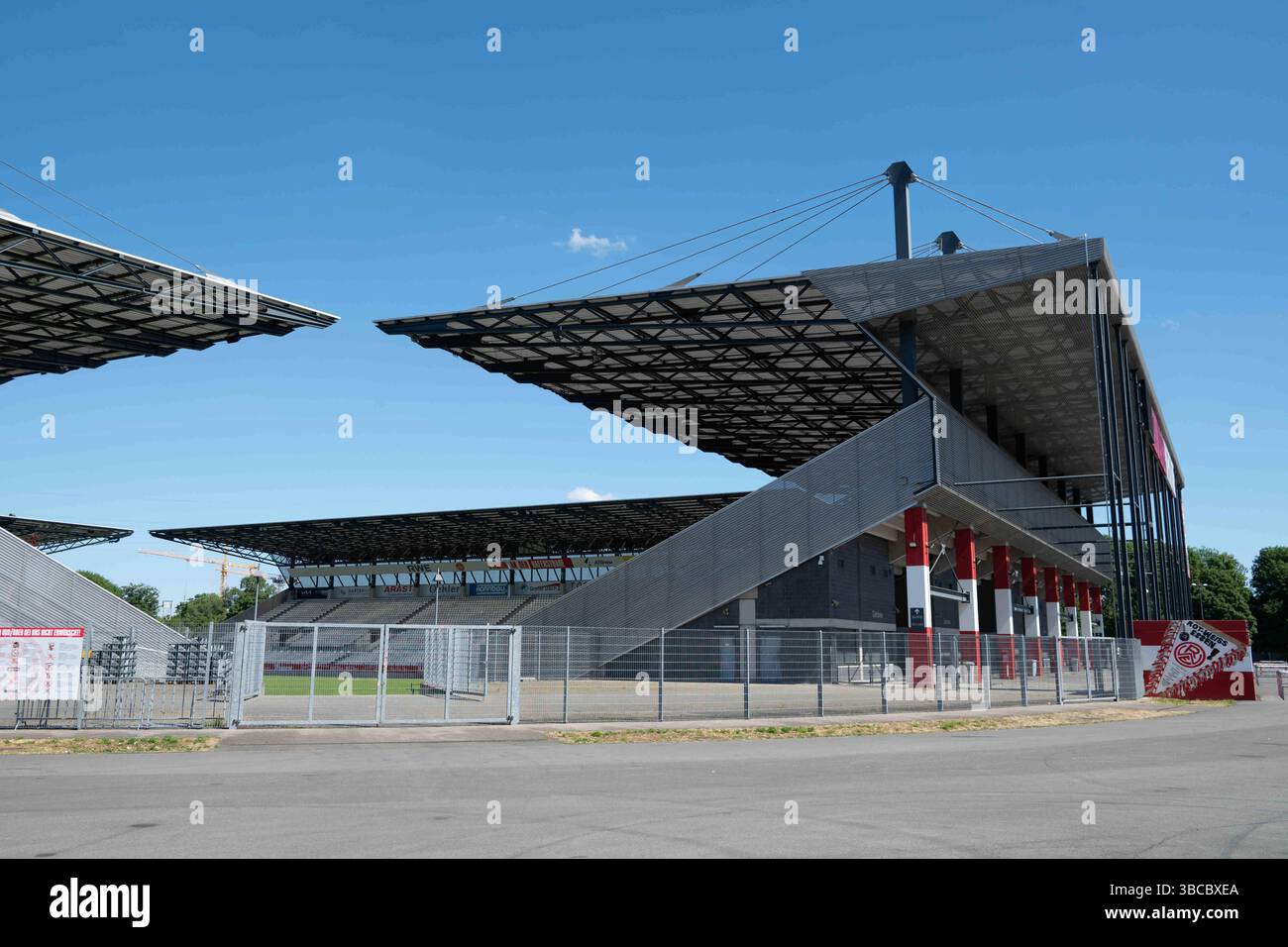 Das Stadion an der Hafenstrasse Essen, Essen, am 19.05.2024, *** The ...