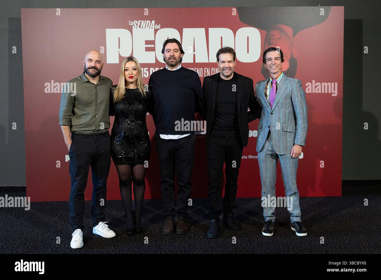 Madrid, Spain. 15th May, 2025. Alberto Utrera, Carlota Amor, Fede Pajardo, Juan Davila and ...