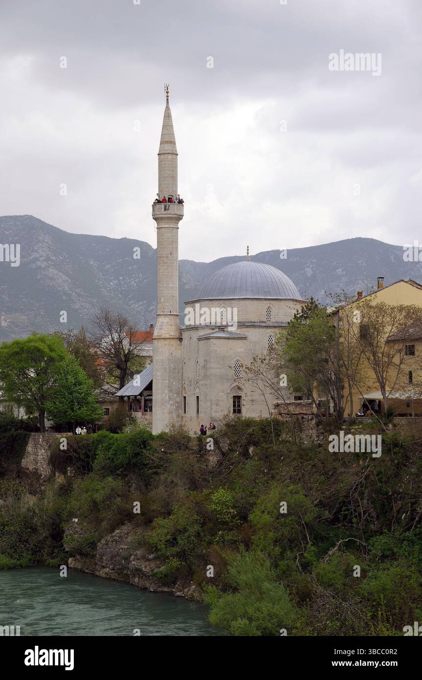 Koski Mehmed Pasha Mosque, Mostar, Bosnia and Herzegovina, Bosna i ...