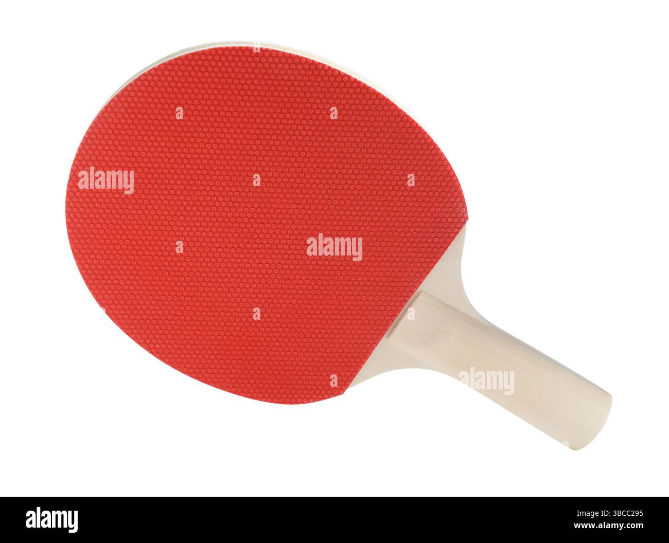 One ping pong racket isolated on white Stock Photo - Alamy