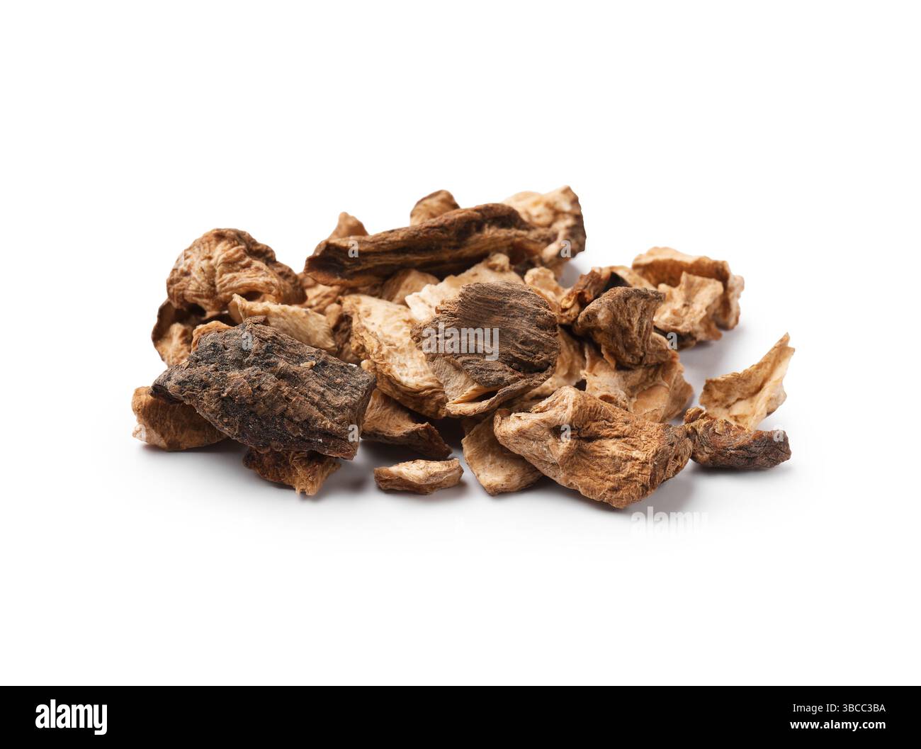 Pile of dry chicory roots isolated on white Stock Photo - Alamy