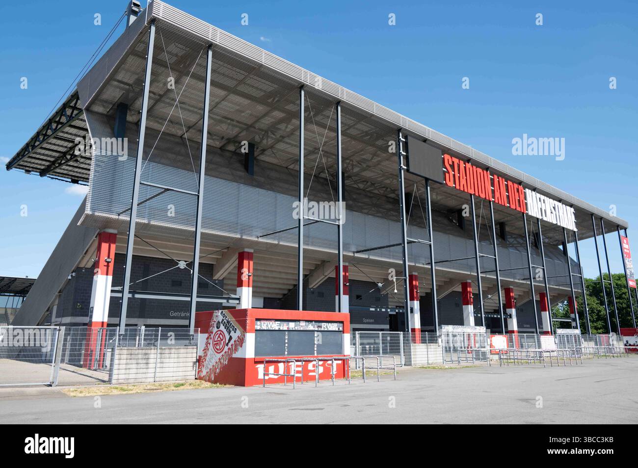 Das Stadion an der Hafenstrasse Essen, Essen, am 19.05.2024, *** The ...