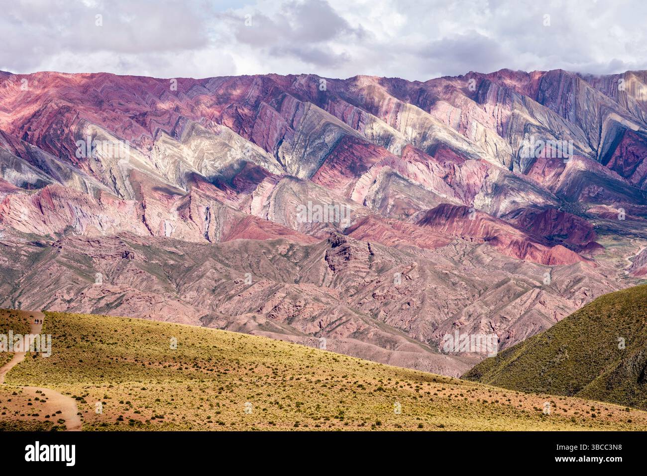 The Serrania de Hornocal (Mountain of Fourteen Colours), Quebrada de ...