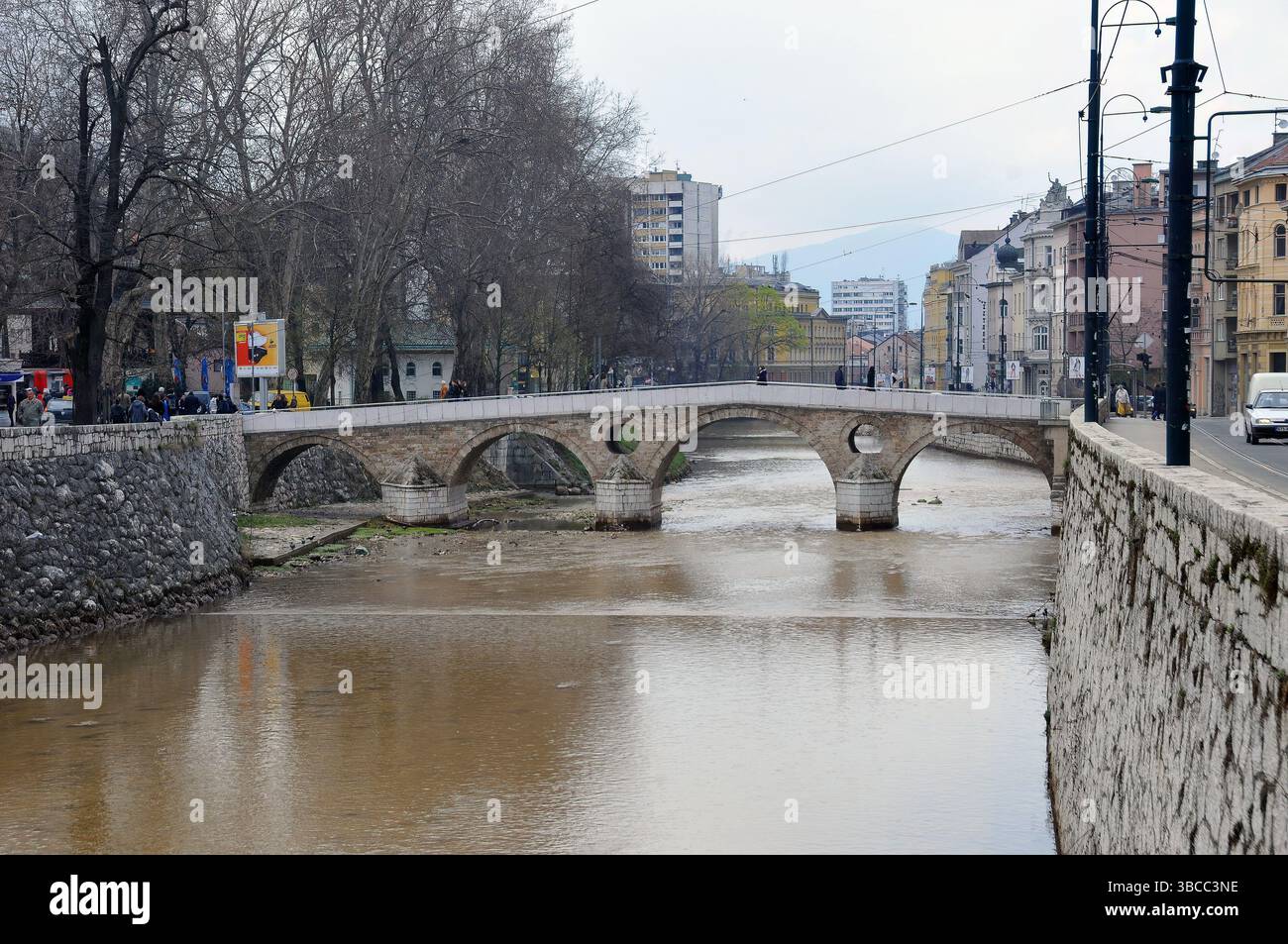 Latin Bridge, Princip Bridge, Sarajevo, Bosnia and Herzegovina, Bosna i ...