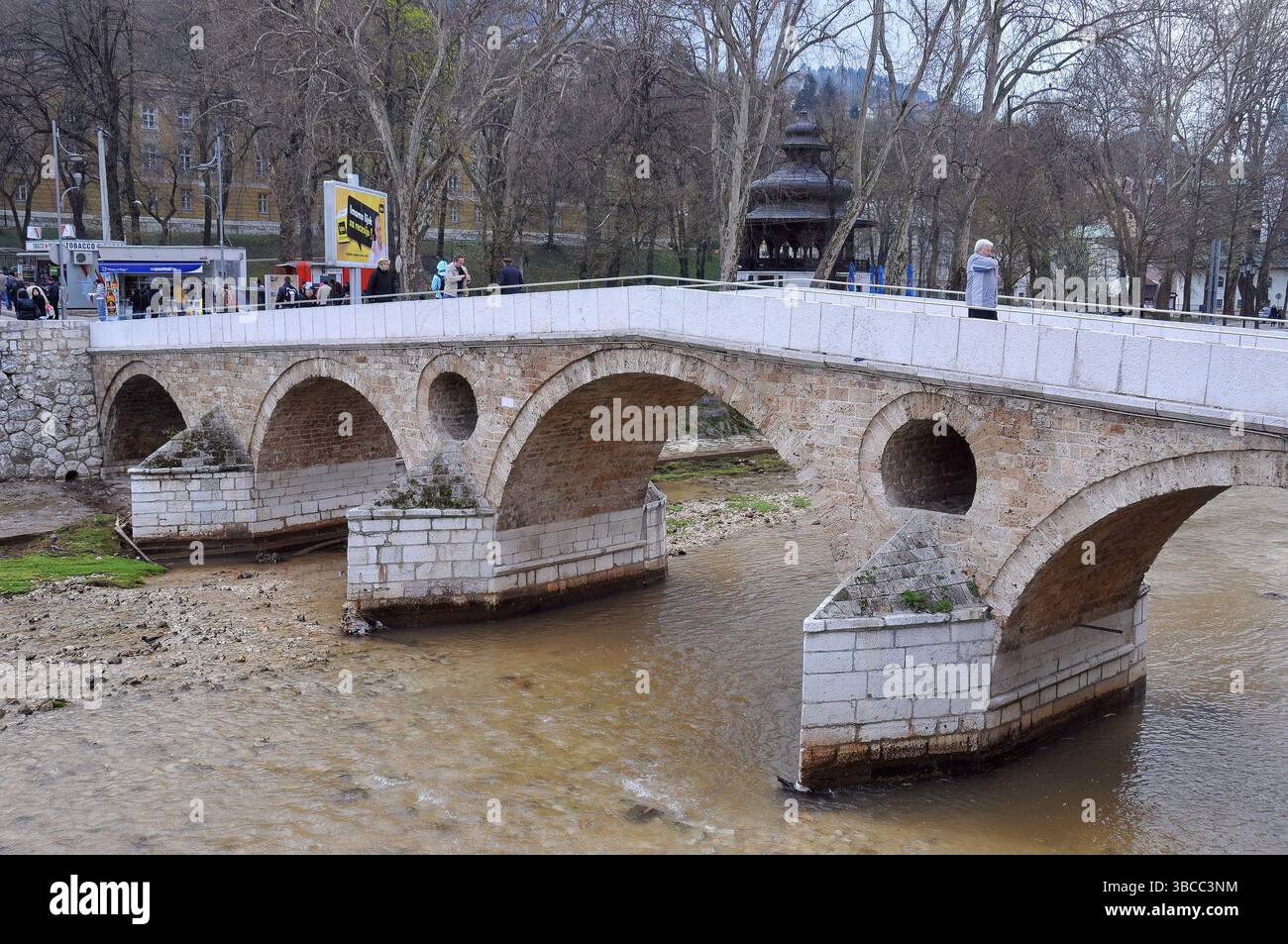 Latin Bridge, Princip Bridge, Sarajevo, Bosnia and Herzegovina, Bosna i ...