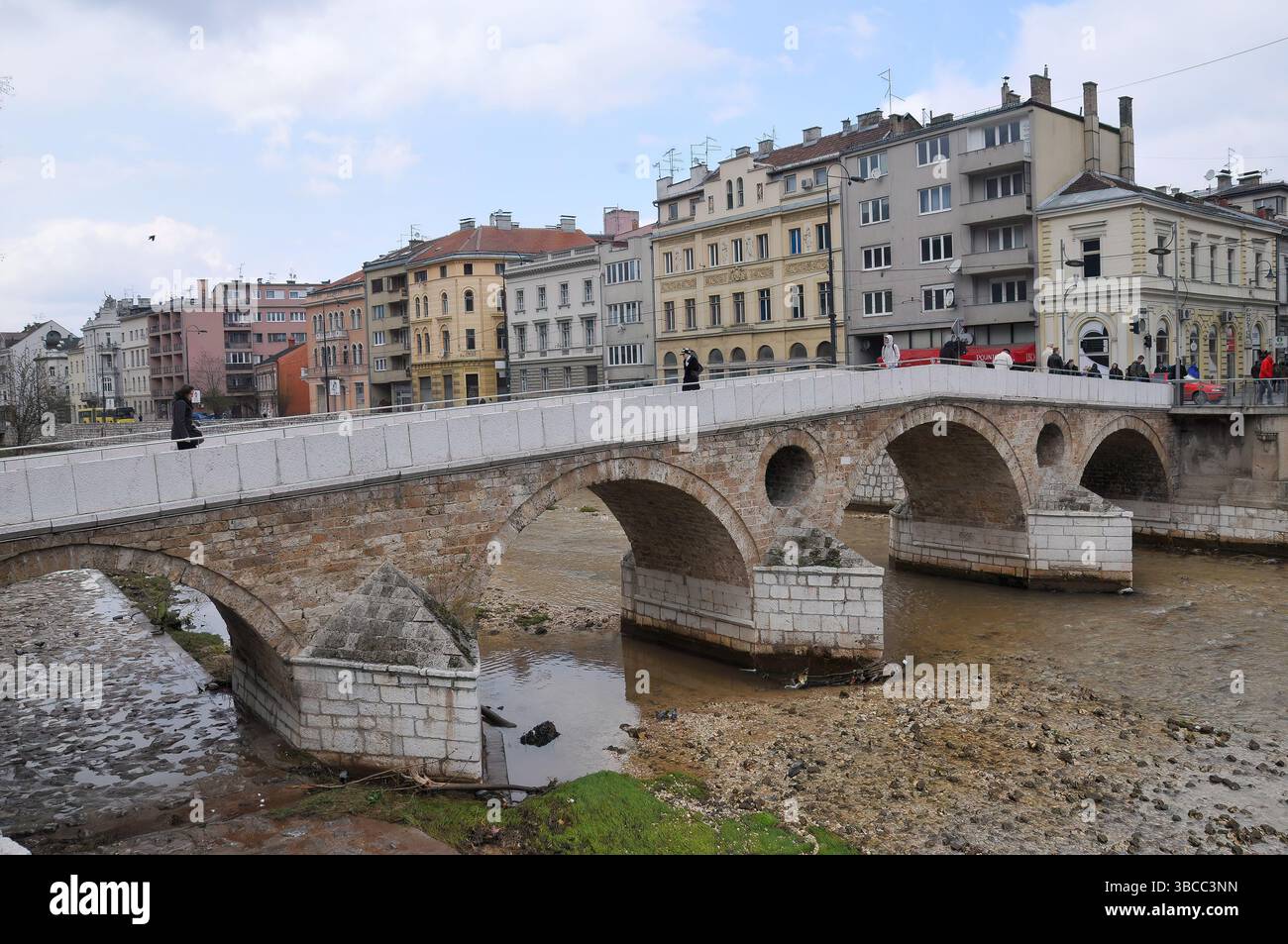 Latin Bridge, Princip Bridge, Sarajevo, Bosnia and Herzegovina, Bosna i ...
