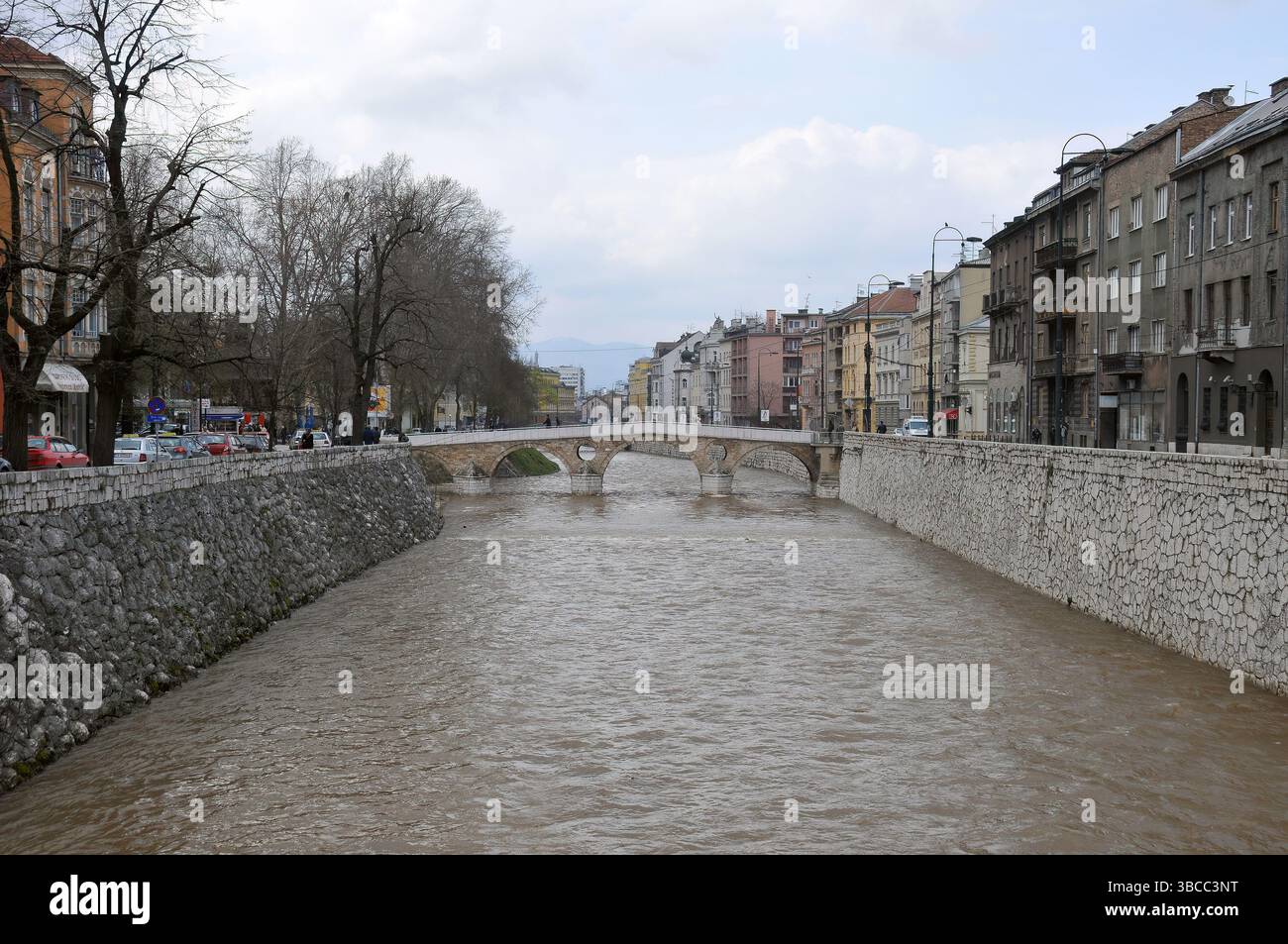 Latin Bridge, Princip Bridge, Sarajevo, Bosnia and Herzegovina, Bosna i ...