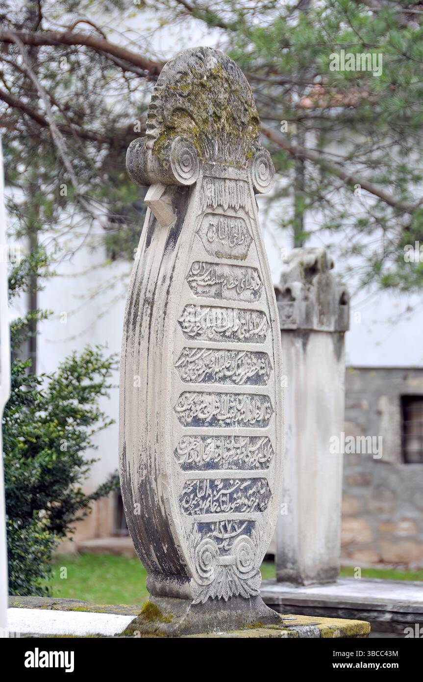 old Turkish tombs, Sarajevo, Bosnia and Herzegovina, Bosna i ...