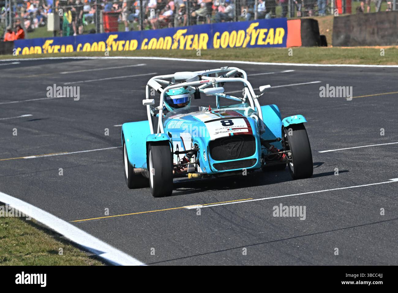 Chris Fraser, Caterham 420R, 2025 Dutch Barn Vodka Caterham Seven ...