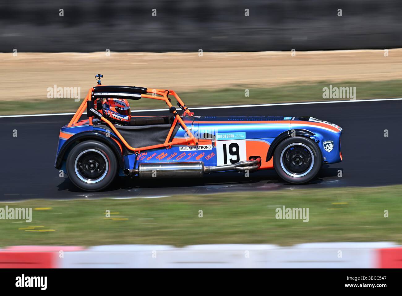 Matthew Armstrong, Caterham 420R, 2025 Dutch Barn Vodka Caterham Seven ...
