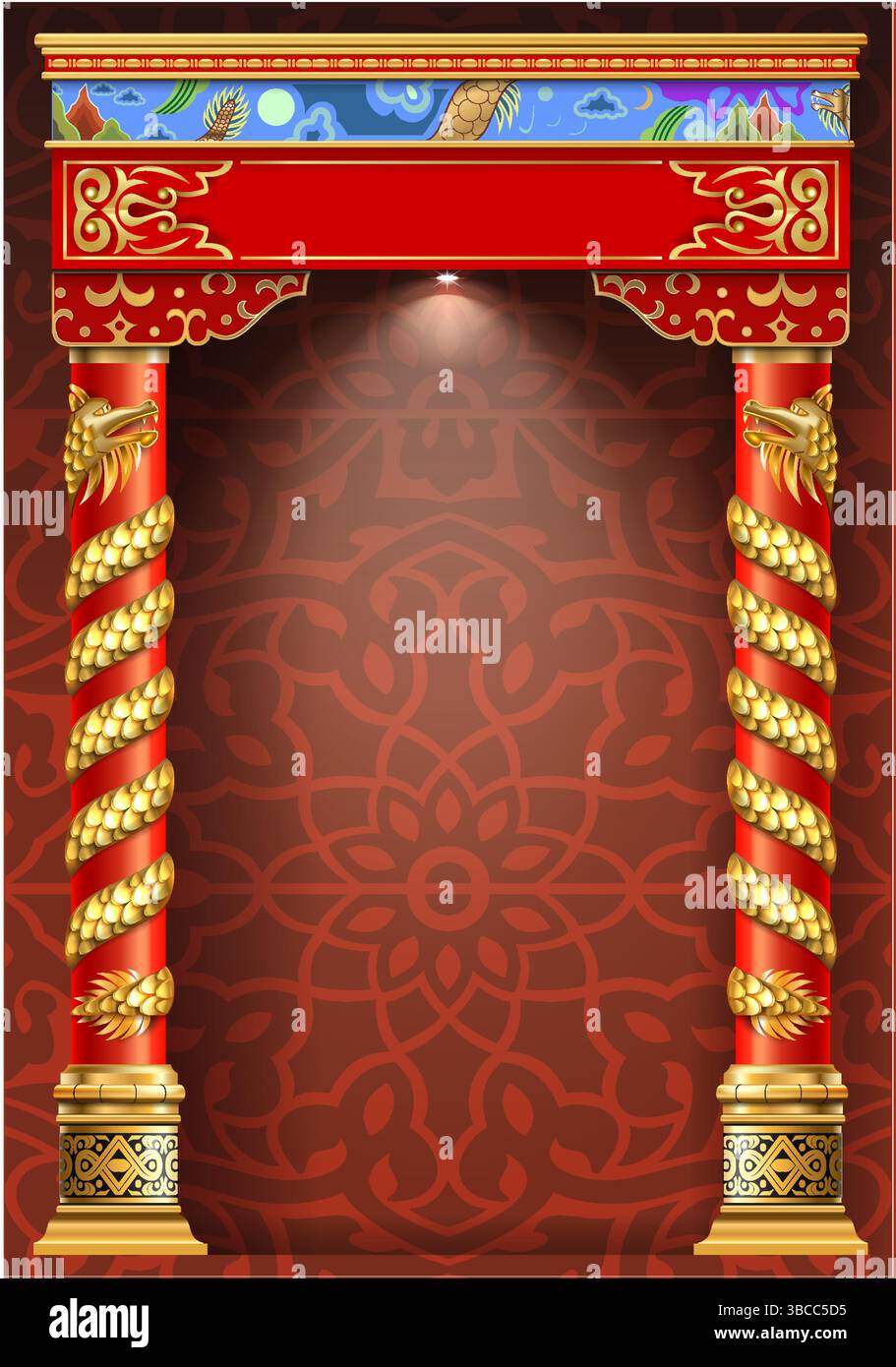 Chinese totem pillar hi-res stock photography and images - Alamy
