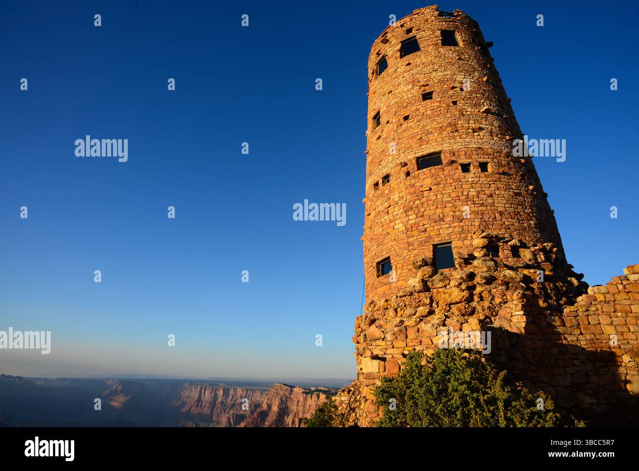 Desert view watchtower in Grand Canyon Stock Photo - Alamy