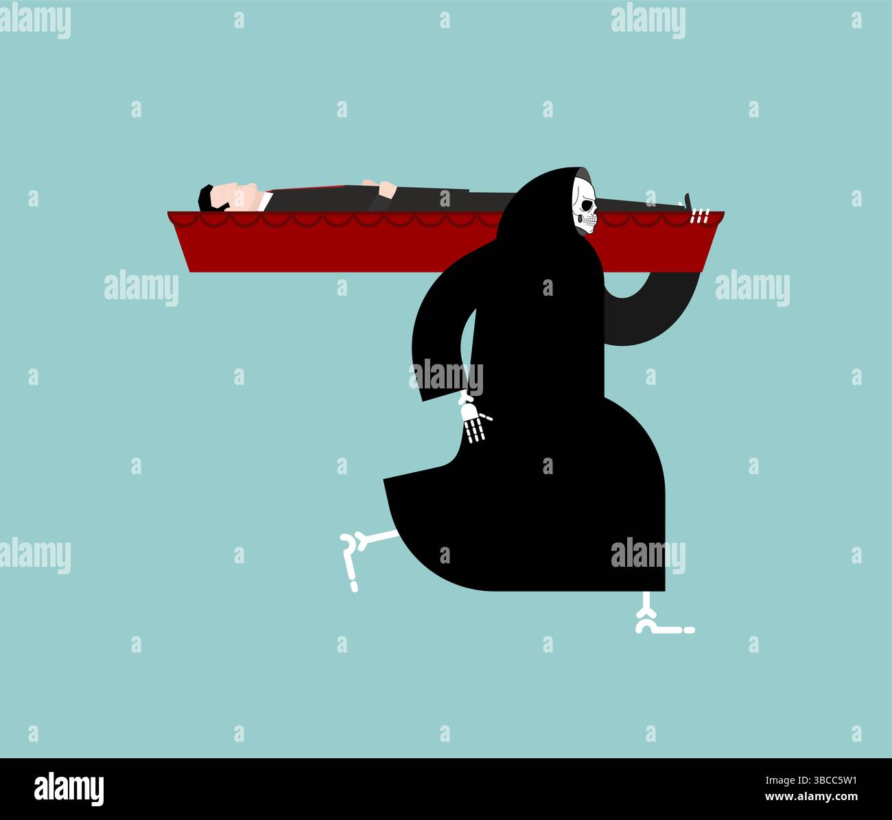 Drawing grim reaper sketch hi-res stock photography and images - Alamy